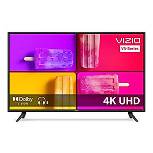 VIZIO 55-Inch V-Series 4K UHD LED Smart TV with Voice Remote, Dolby Vision, HDR10+, Alexa Compatibility, V555-J01, 2021 Model