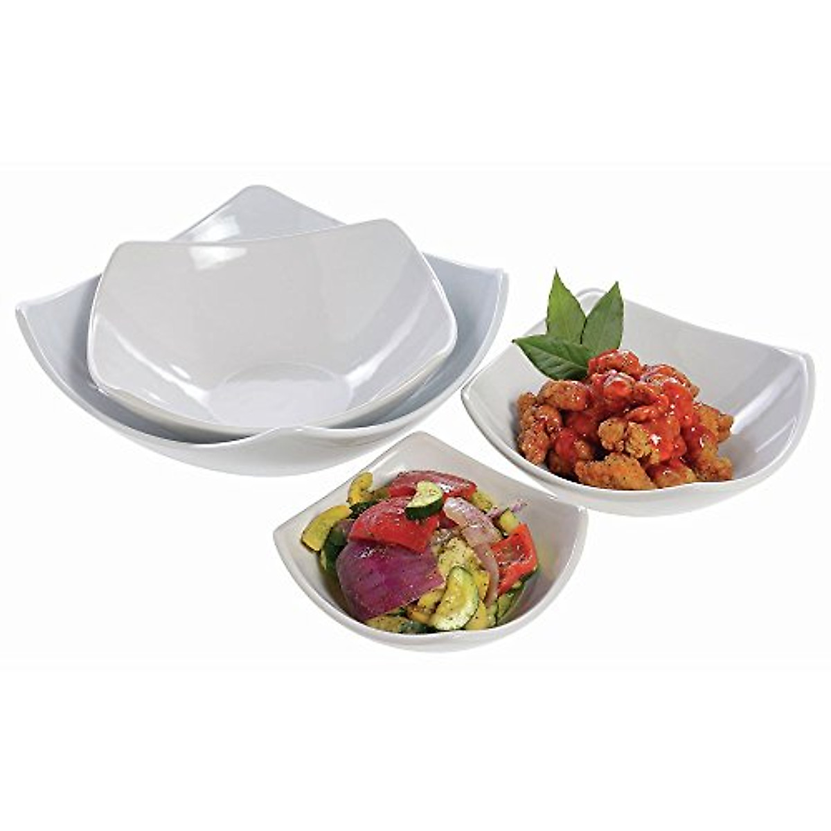 American Metalcraft 20 oz Squound™ Ceramic Bowls