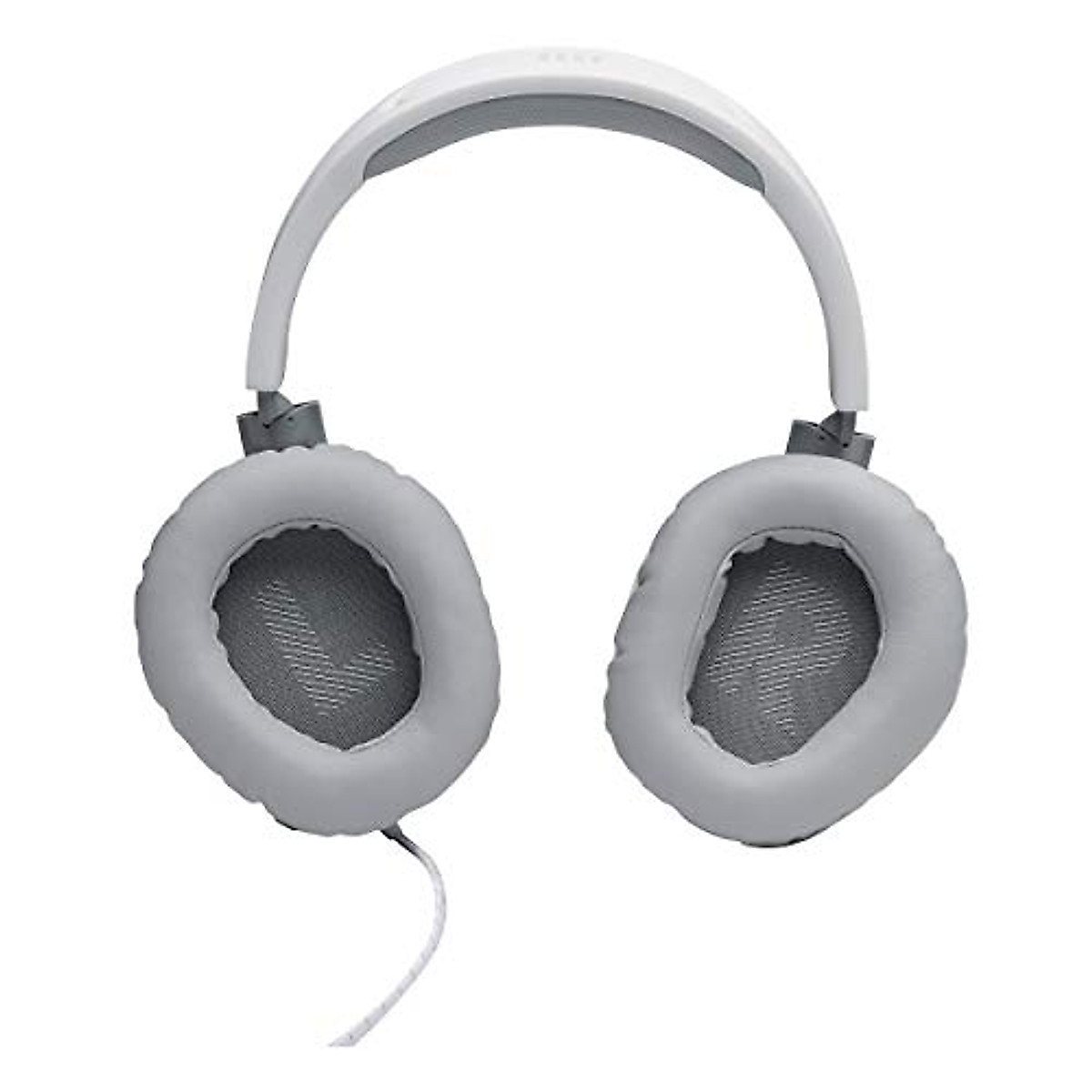 JBL Quantum 100 - Wired Over-Ear Gaming Headphones - White, Large