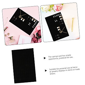 Abaodam 4pcs Box jewelry box pad jewelry insert tray jewelry showcase trays jewelry display pad jewelry organizer inserts jewelry dish tray jewelry foam inserts accessories sponge ring