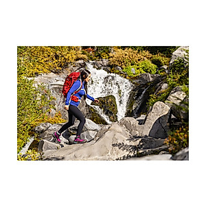 Topo Athletic Women's Trailventure 2 WP Comfortable 6MM Drop Trail Running Boots, Athletic Shoes for Trail Running, Raspberry/Black, Size 9.5