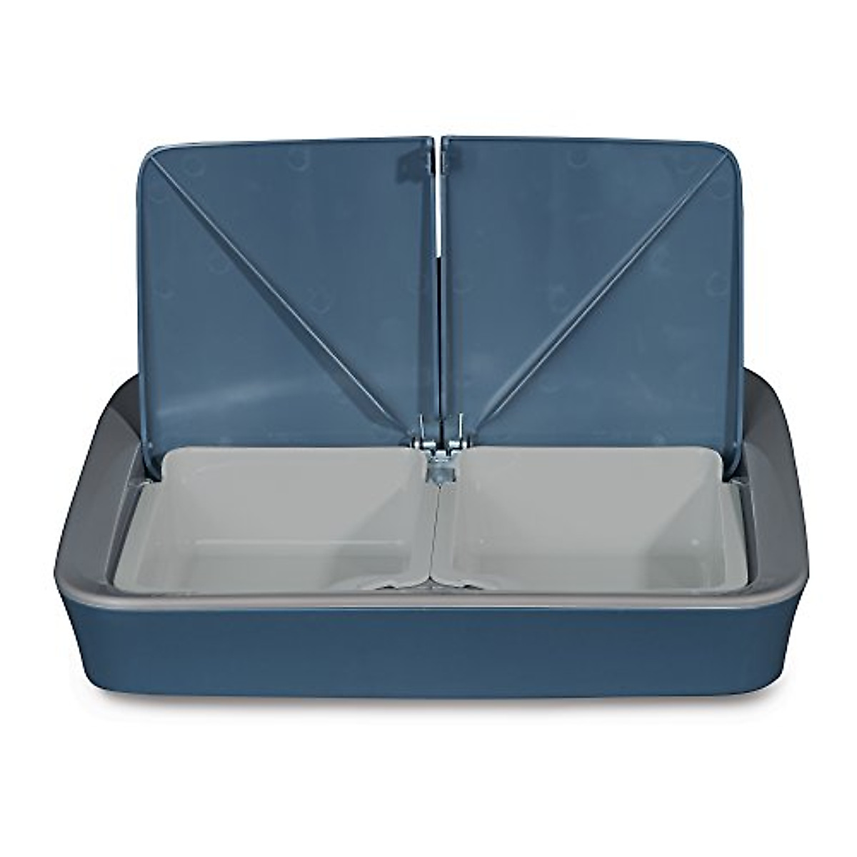 PetSafe Digital Two Meal Automatic Pet Feeder for Cats and Dogs, 2 x 200 g Trays, 4 Day Programming,Blue