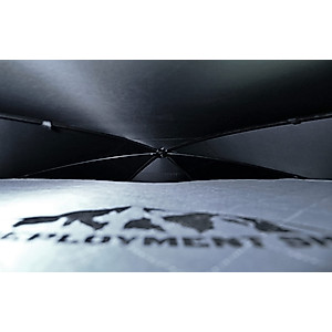 RDS Gear - Obsidian Heatshield Thermal Tent Cover - UV 50+ Light Blocking Outdoor Camping Tarp Canopy - Ultralight Over Tent Sun Shade - Lightweight Camp Fly to Cool Your Shelter - Instant Setup