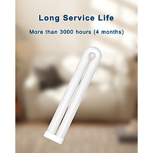 BF190 Bug Zapper Replacement Bulb Compatible with Flowtron BK-40D, 10 Inch FUL32T8/BL U Type Replacement Light Bulb for 32W Outdoor Electronic Insect Killer with 4-Pin Base, 1 Pack