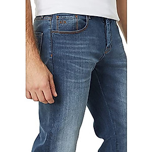 A|X ARMANI EXCHANGE Men's AX x Smiley Back Pocket Skinny Jeans, Indigo Denim, 30