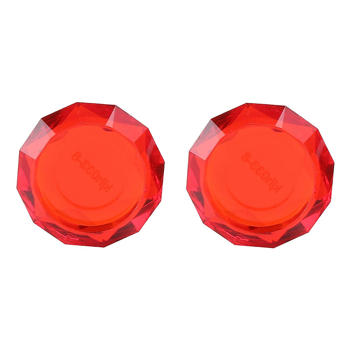 Thumb Grips Cover Professional Silicone Controller Thumb Stick Grip Joystick Button Cap Cover Universal Rocker Cap for PS3/PS4(red)