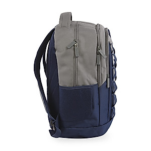 Nautica Backpack, Grey/Navy, 18"