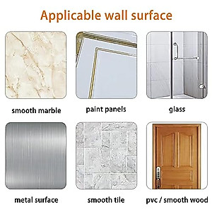 Adhesive Hand Towel Rack,Black No Drilling Stick on Wall Hand Towel Bar, SUS 304 Stainless Steel Hand Towel Rod, Kitchen Towel Holder self Adhesive