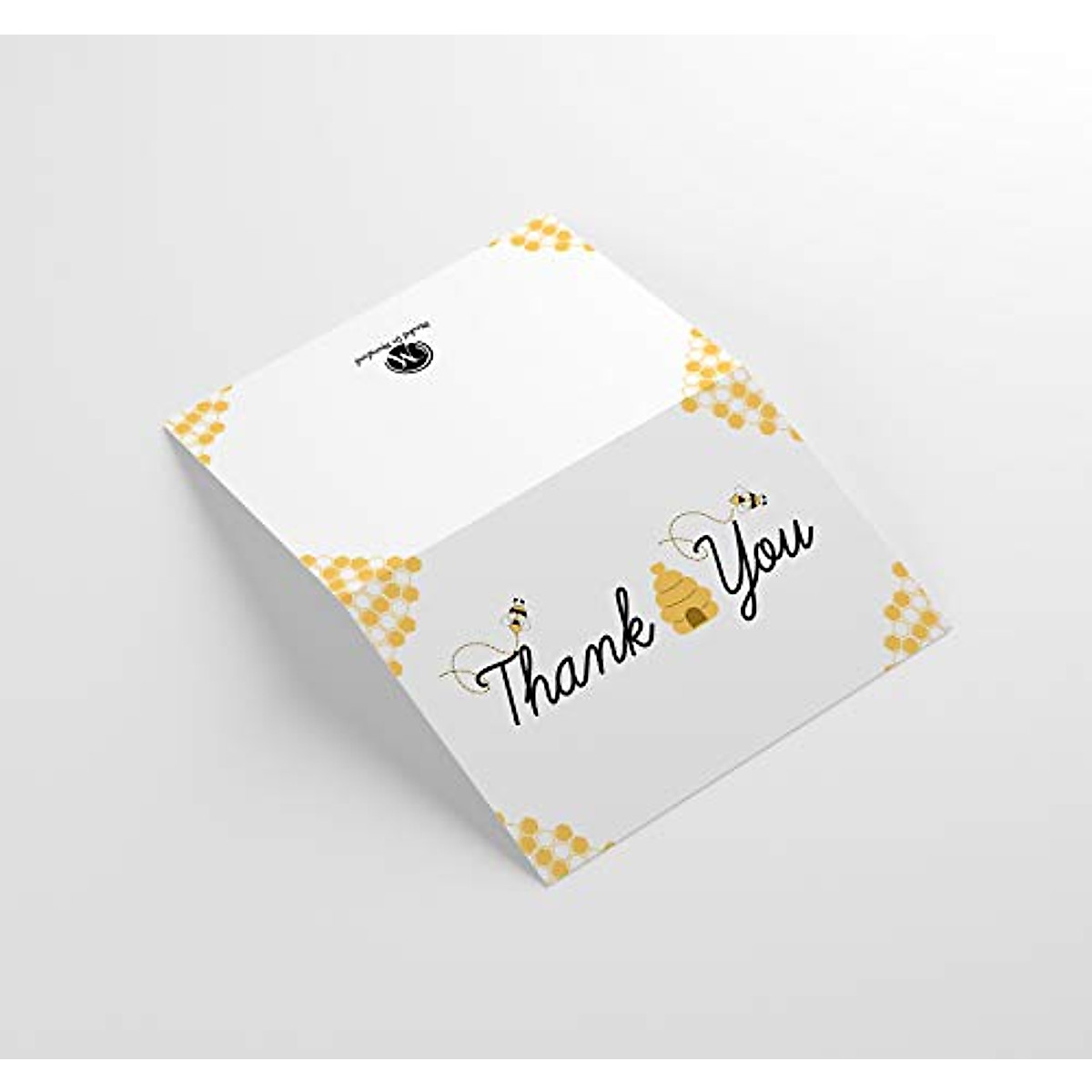 Market On Mainstreet Bumblebee Thank You Cards, Includes Envelopes, 25 Count, Made in the U.S.A