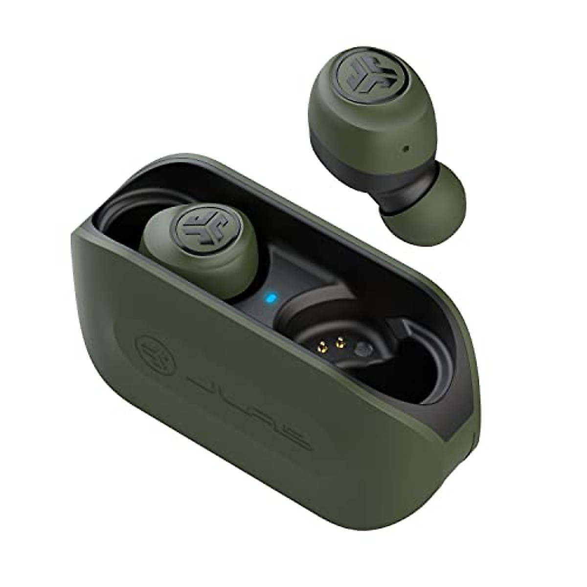 JLab Go Air True Wireless Bluetooth Earbuds + Charging Case - Green ...