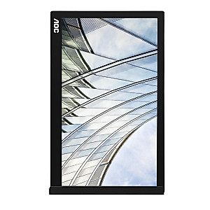 AOC I1601C 15.6" 16:9 Full HD IPS Monitor, Black USB-C (Renewed)