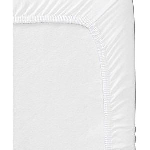 3 PC's Cot Bed Sheet Set - 33" x 75" White Cot Set - 1 Cot Fitted Sheet, 1 Cot Flat & 1 Cot Pillowcase - 100% Egyptian Cotton 600TC Cot Set - Perfect for Narrow Twin/Cot Size/Rv Bunk/Guest Bed