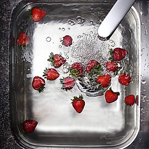 MJIYA Sink Stopper, 3.35 Inch Universal Kitchen Sink Stopper Garbage Disposal Drain Stopper Brushed Stainless Steel Rubber STP-SS, for Insinkerator, Kitchenaid, Waste King, Kohler and More (Silver-A)