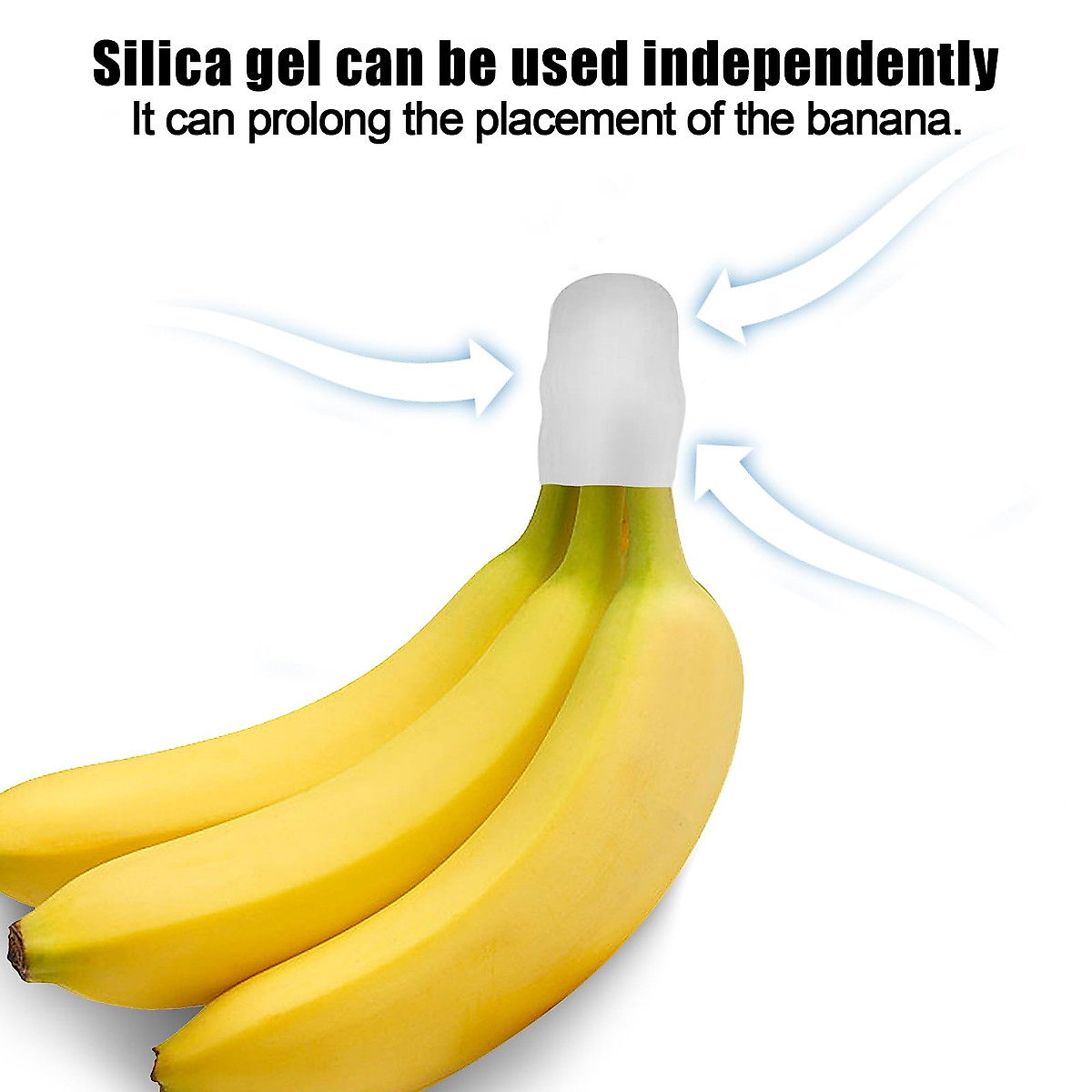 ZHIEND Banana Hats Set,Cover for Bananas, Banana Silicone Cap For Preservation Fresh (Christmas Tree)