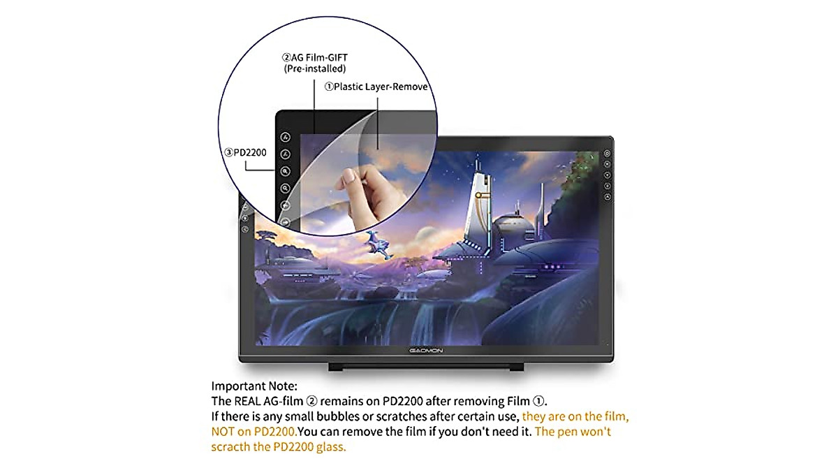 GAOMON PD2200: Ultimate 21.5" Pen Display Tablet