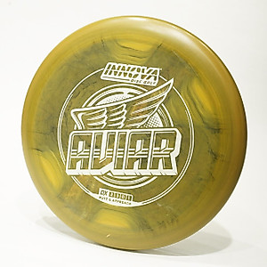 Innova Super Lightweight DX Aviar Putter & Approach Golf Disc, Pick Color/Weight [Stamp & Exact Color May Vary] Yellow 130-139 Grams