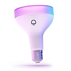 LIFX Color, 1100 lumens BR30 E26, Wi-Fi Smart LED Light Bulb, Billions of Colors and Whites, No Bridge Required, Works with Alexa, Hey Google, HomeKit and Siri, Multicolor (1-Pack)