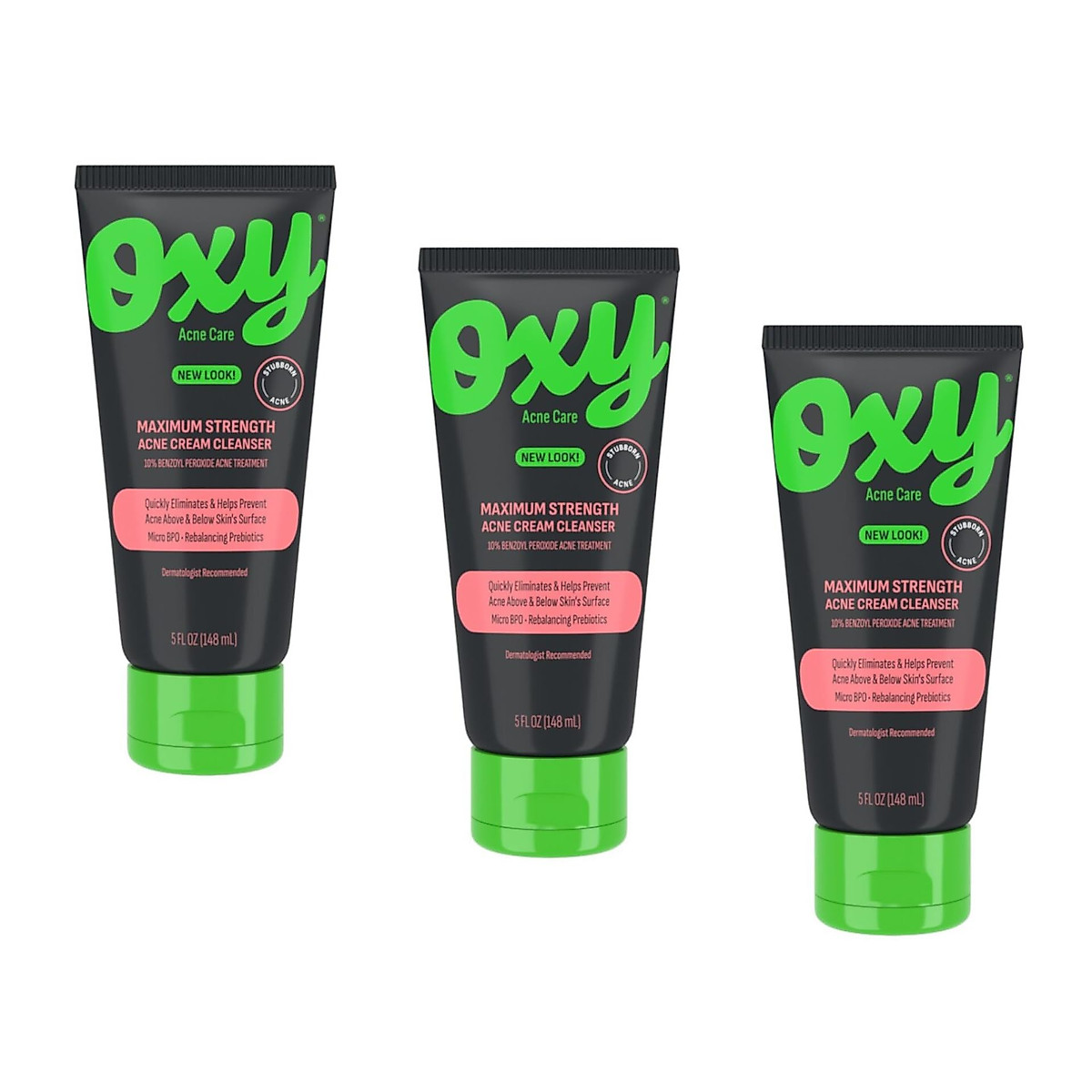 Oxy Acne Cleanser Maximum Strength 5 Ounces (Pack of 3)