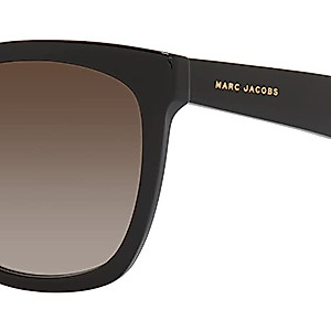 Marc Jacobs Women's MARC309/S Square Sunglasses, Black, 54 mm