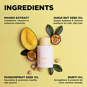 BOUNCE.ME Curl Conditioner by DESIGNME | Curl-Defining, Added Bounce, Nourishing, Anti-Frizz Formula for All Curly Hair Types | Boost Shine & Moisturising Conditioner for Curly Hair