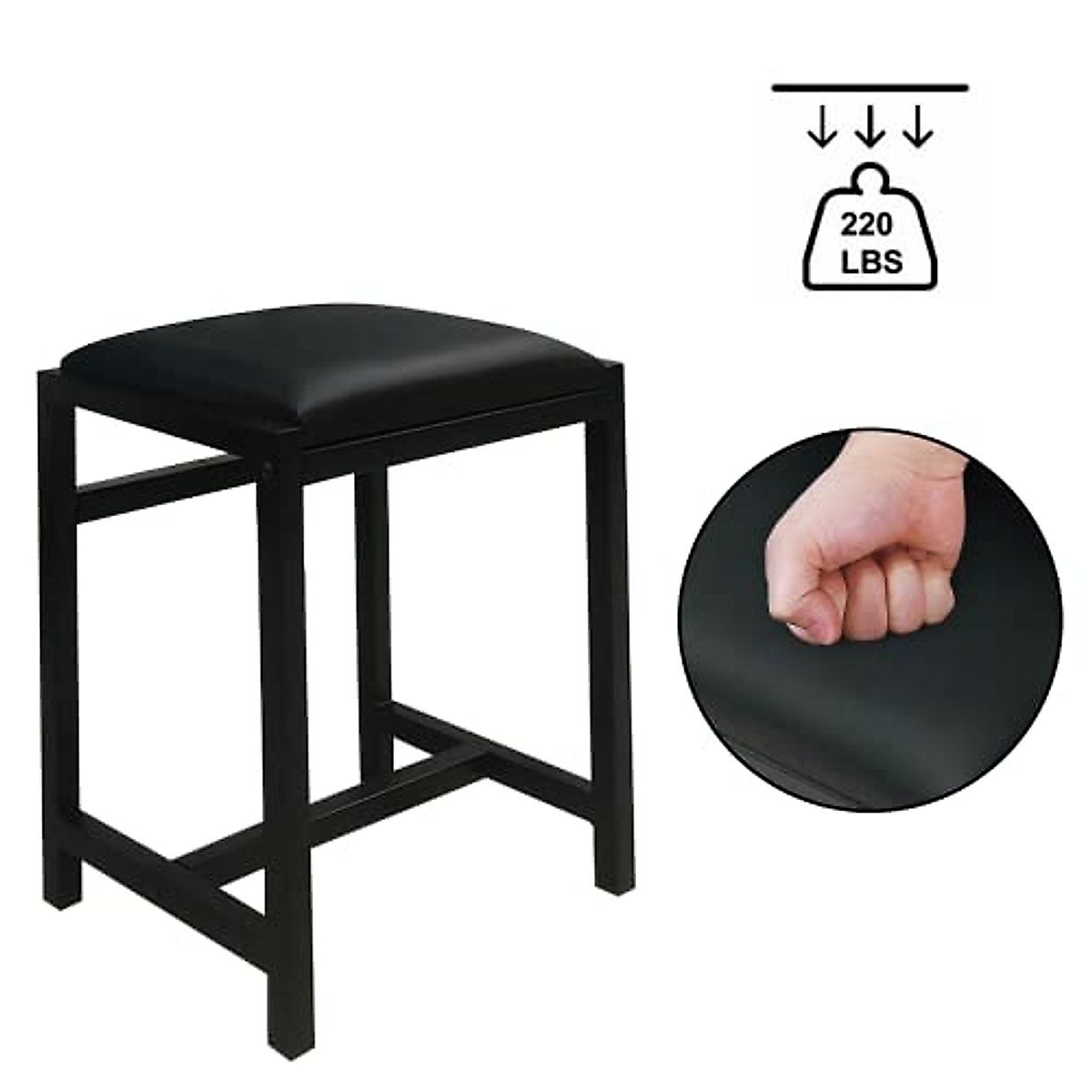 JIFULI Vanity Desk with Mirror and Lights, White Makeup Vanity with Lights and Power Strip, Vanity Mirror with Lights Desk and Chair, 3 Lighting Colors