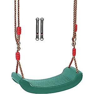 TENDU Children Outdoor Hard Swing Seat for Little Tikes-Plastic Swingset Outdoor for Kids-Rope Swing Seat for Kids-Tree Swing Seat Suitable for Outdoor & Indoor-Seat and Swing Comfortable for Kids