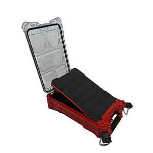 Kaizen Source - Kaizen Foam Insert Set for Milwaukee PACKOUT Compact Organizer 48-22-8435 (Red/Black)