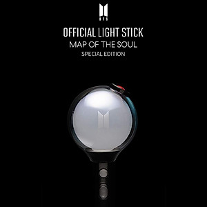 DREAMUS BTS Official Lightstick Map of The Soul Special Edition + BTS Transparant Photocard