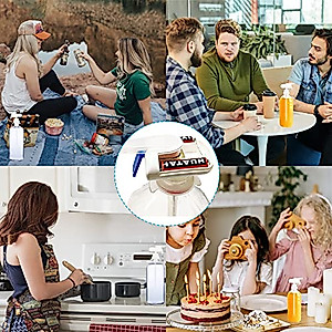 2 Pcs Milk Dispenser for Fridge Gallon,Kids Automatic Drink Dispenser,Drink Dspenser for Fridge,Milk Juice Dispenser,Dispenser for Home Kitchen Party Wedding Decoration Outdoor