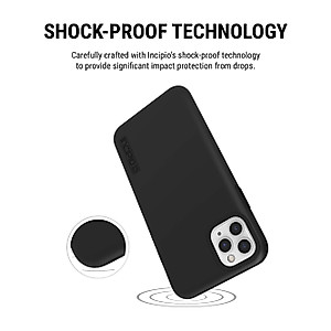 Incipio DualPro Dual Layer Case for Apple iPhone 11 Pro Max with Flexible Shock-Absorbing Drop-Protection - Black