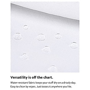 HotStyle SIMPLAY Classic School Backpack Bookbag, White