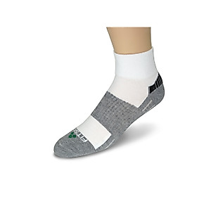 Fitsok CX3 Quarter Cut, 3-Pack (White/Grey, Medium)