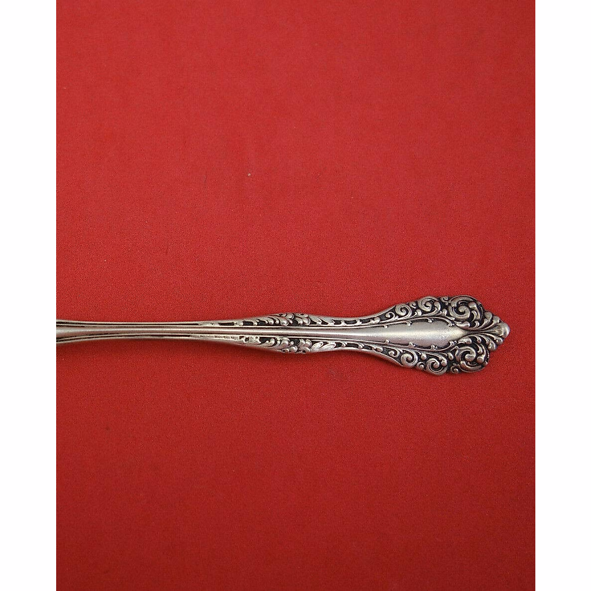 Florentine by Alvin Sterling Silver Olive Spoon Original 5 7/8"