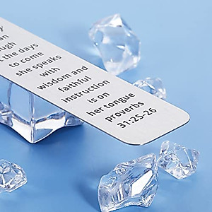 Inspirational Christmas Bookmarks Gifts for Women Men Bible Verse Bookmark Christian Gifts for Book Lover Gifts for Women Birthday Friends Girl Sister Female Bookworms Book Club Church Bulk Gifts