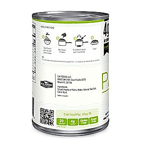 Palmini Linguine Pasta | Low-Carb, Low-Calorie Hearts of Palm Pasta | Keto, Gluten Free, Vegan, Non-GMO | As seen on Shark Tank | (14 Ounce - Pack of 6)