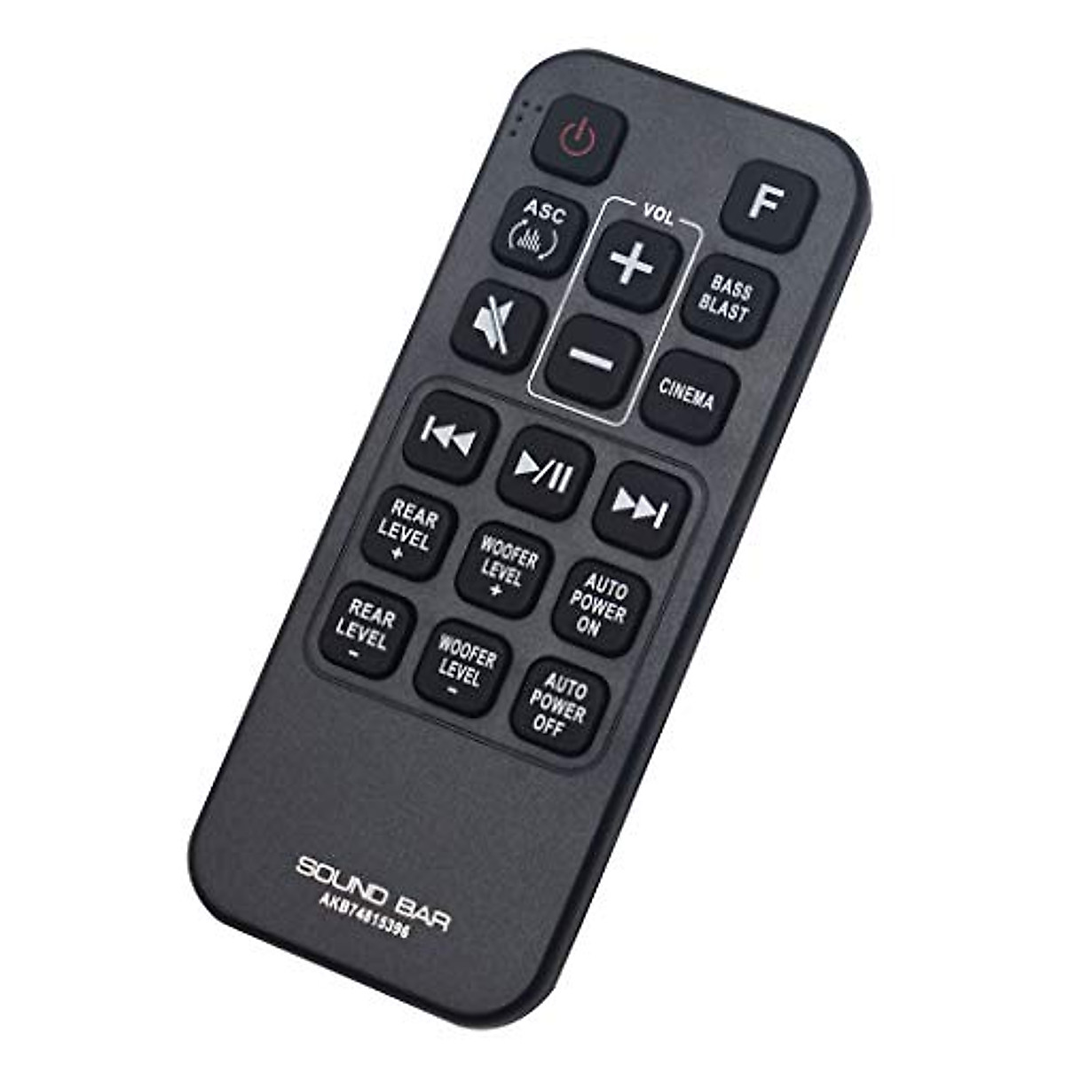 AKB74815396 Replaced Remote fit for LG Sound Bar SJ4R SJ4Y SJ4Y-S