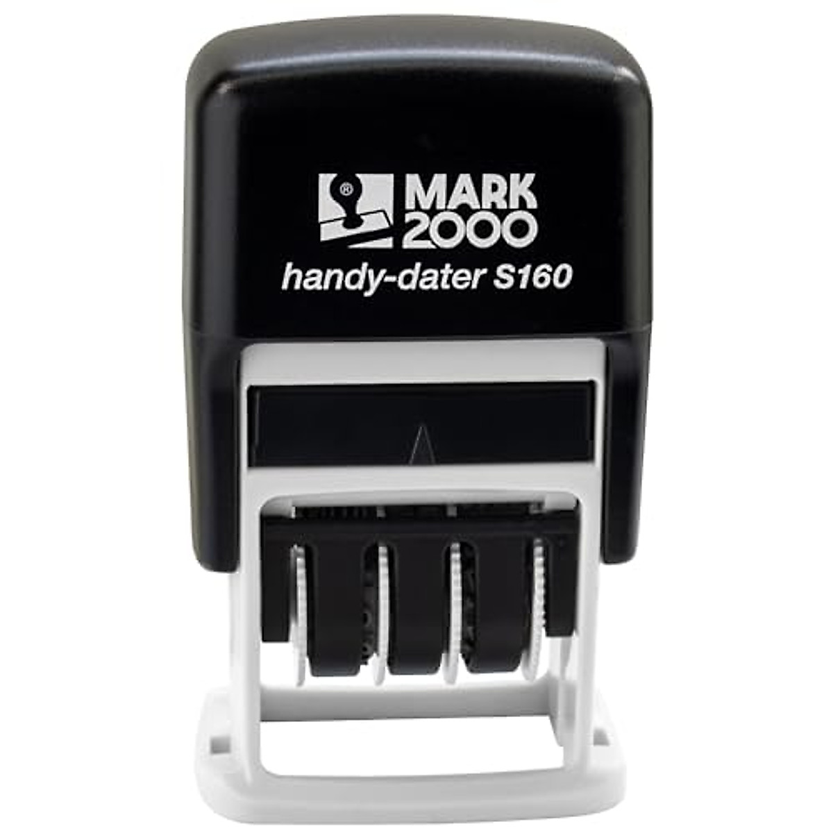 Mark 2000 Self-Inking Rubber Date Office Stamp with Mailed Phrase & Date - Red Ink (Handy-Dater S160), 12-Year Band