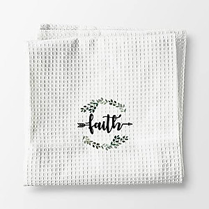 Inspirational Quotes Faith Kitchen Towels Dish Towels Hand Towels,Religious Decorative Hand Towels Bath Towels,Religious Gifts for Women Faith Teens Girls Mom Men Kids Christian Catholic