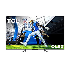 TCL 65-Inch Q6 QLED 4K Smart TV with Google TV (65Q650G, 2023 Model) Dolby Vision, Dolby Atmos, HDR Pro+, Game Accelerator Enhanced Gaming, Voice Remote, Works with Alexa, Streaming UHD Television