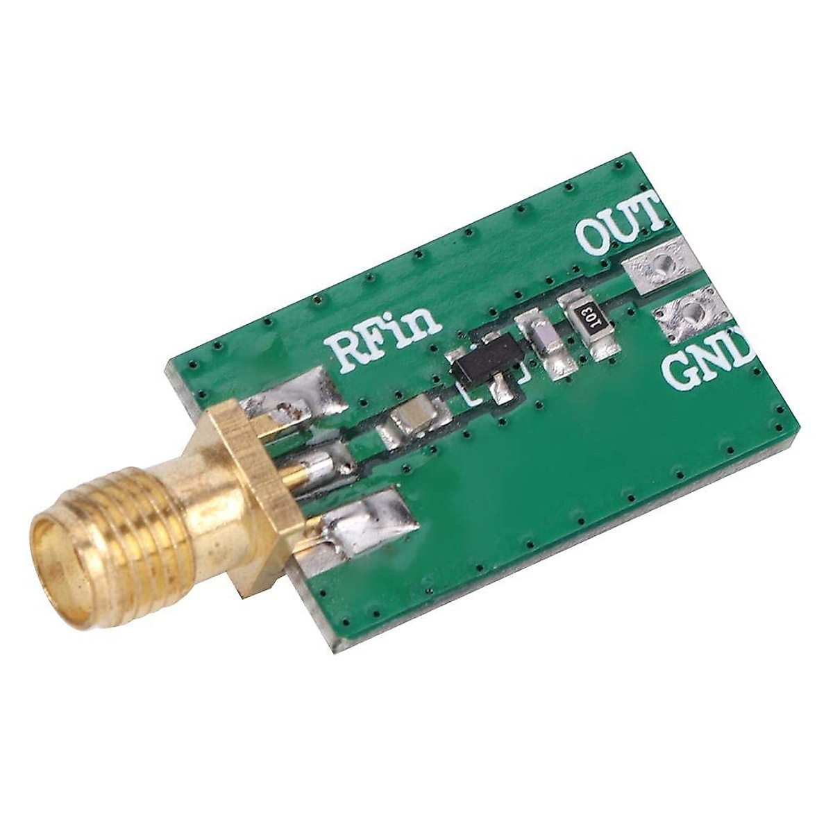 0.1-3200MHz RF Detector Module Discharge Board Envelope Detector High Sensitivity Dectect Amplitude Detection Discharge Detection Board Module