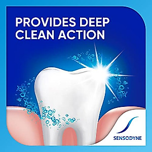 Sensodyne Deep Clean Sensitive Toothpaste, Cavity Prevention and Sensitive Teeth Treatment - 4 Ounces