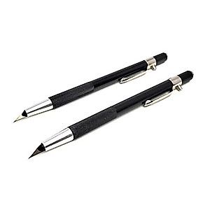Excel Blades Retractable Pen Knife - Made in the USA, Pen Knife with Pocket Clip- Light Duty Scrapbook Knife & Precision Craft Knife  - 2 Pack