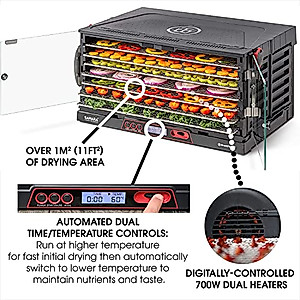 Brod & Taylor SAHARA Folding Food Dehydrator (Stainless Steel Shelves)