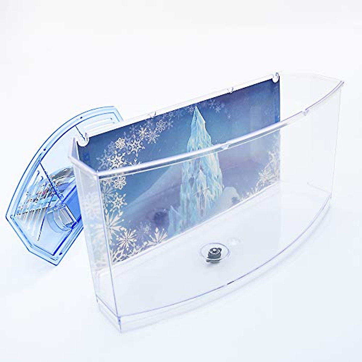 Officially Licensed Disney's Frozen Themed Betta Tank from Penn Plax: Perfect for Betta Fish, This Small Tank is Perfect for Fans of Frozen! Small 0.7 Gallon Tank (FZR108), Blue