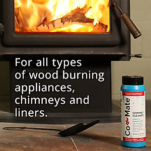 Co-Mate Chimney Cleaner (2.2 lb.) - Complete Chimney Care, Removes Creosote, Reduces Emissions, Protects Against Corrosion