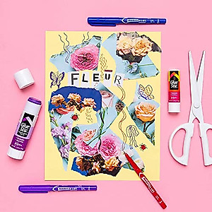 Glue Stick Value Pack for Creative DIY Family Projects Like Photo collages and Celebration Cards, Washable, 1.27 oz. Permanent Glue Stic, 18pk