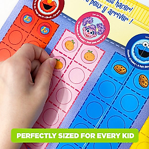Sesame Street Potty Training Stickers Rewards Kit for Kids Learning to Use The Toilet, Multicolor, 2 Piece