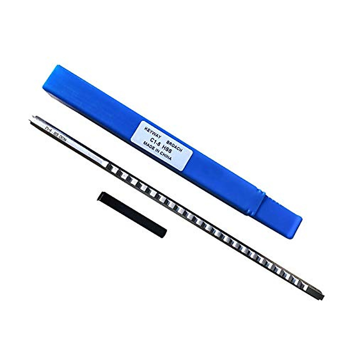 Keyway Broach 1pcs C1-5mm Metric Sized High Speed Steel for CNC Cutting Machine Tool