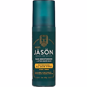Jason Men's Refreshing Lotion and Aftershave Balm, 4 oz