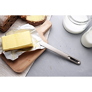 THAT! Spread That Serrated Warming Butter Knife, Copper, Black